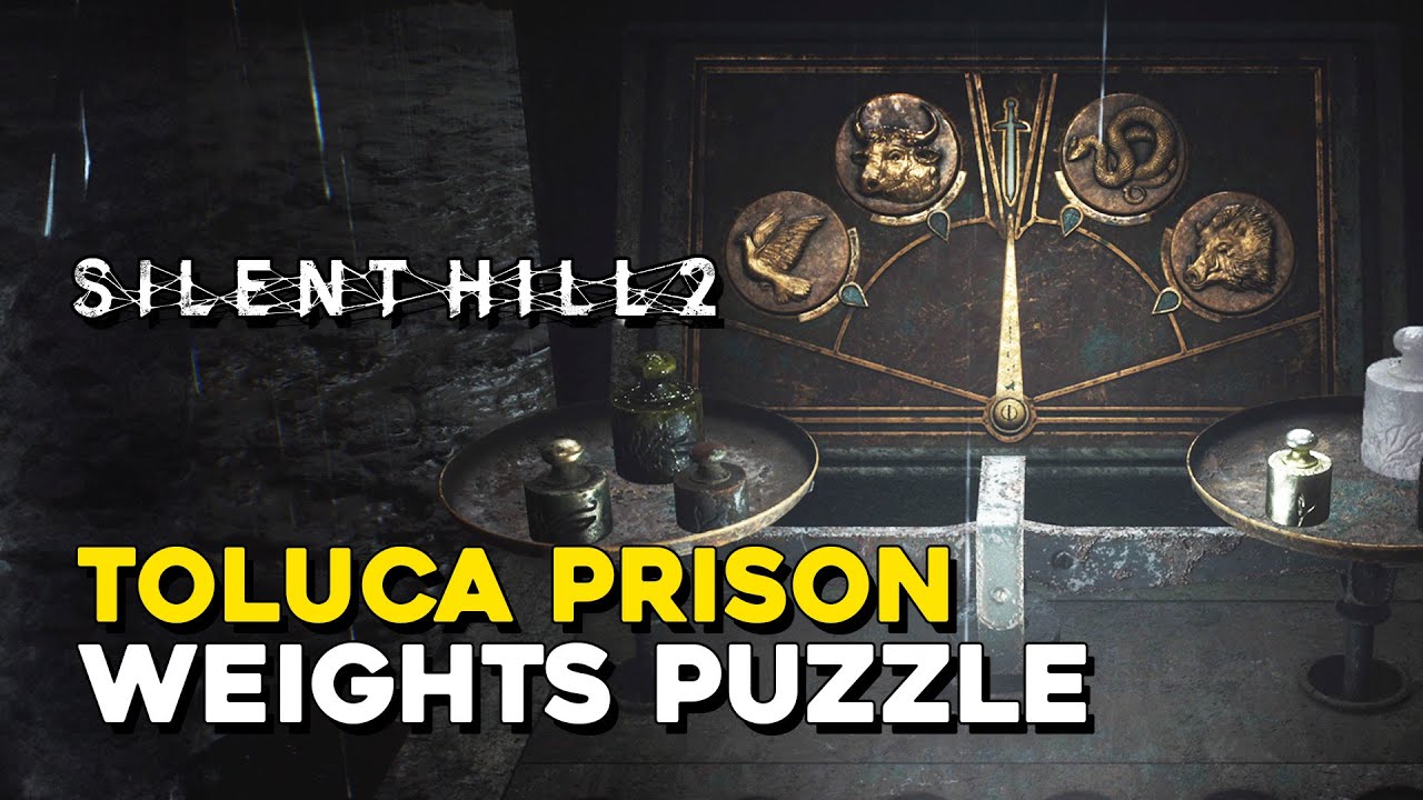 Silent Hill 2 Remake Toluca Prison Weights Puzzle Solution (How To Open ...