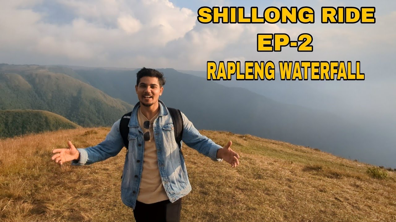 Guwahati to Shillong ride 🏍️ || Rapleng waterfall Meghalaya Episode -2🌸 ...