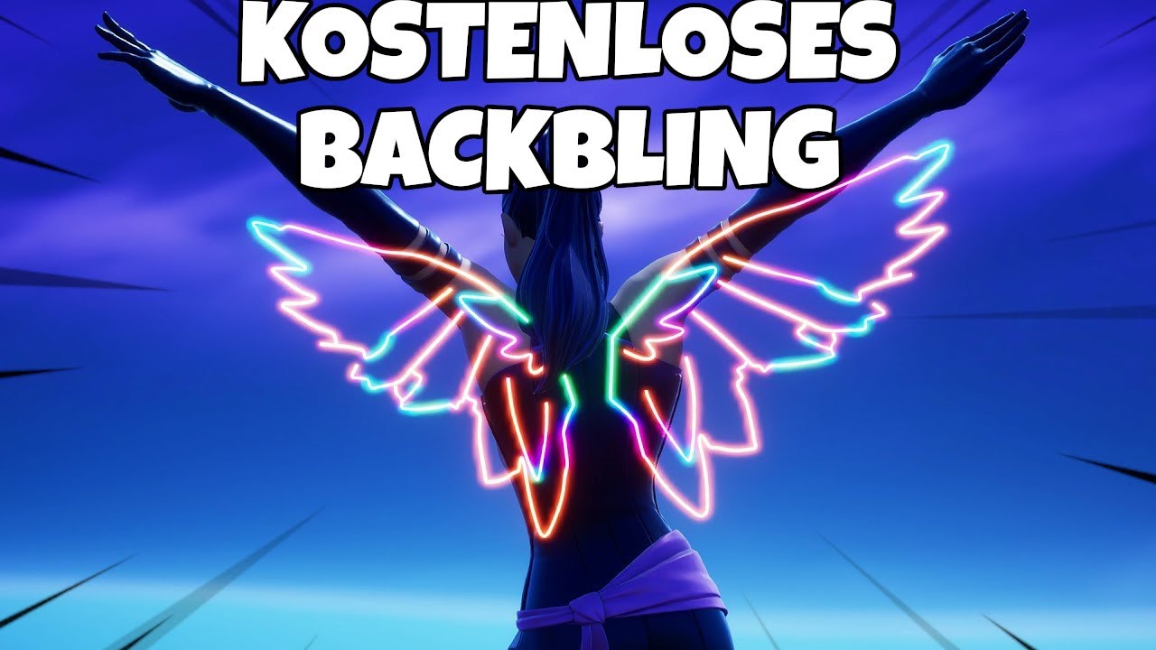 *NEW* Kostenloses Backbling Bekommen ! Neon Wings ! Fortnite Chapter 2 ...