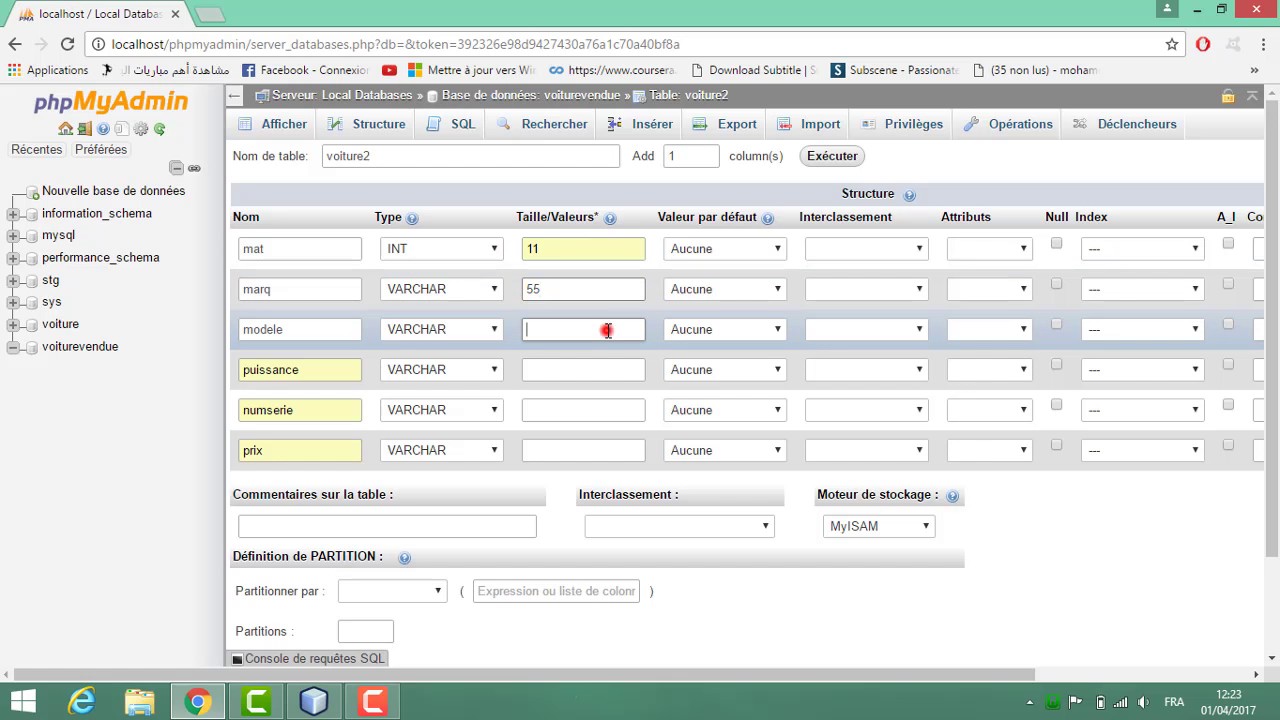 Wampserver Et Creation De Mysql Base De Données Youtube