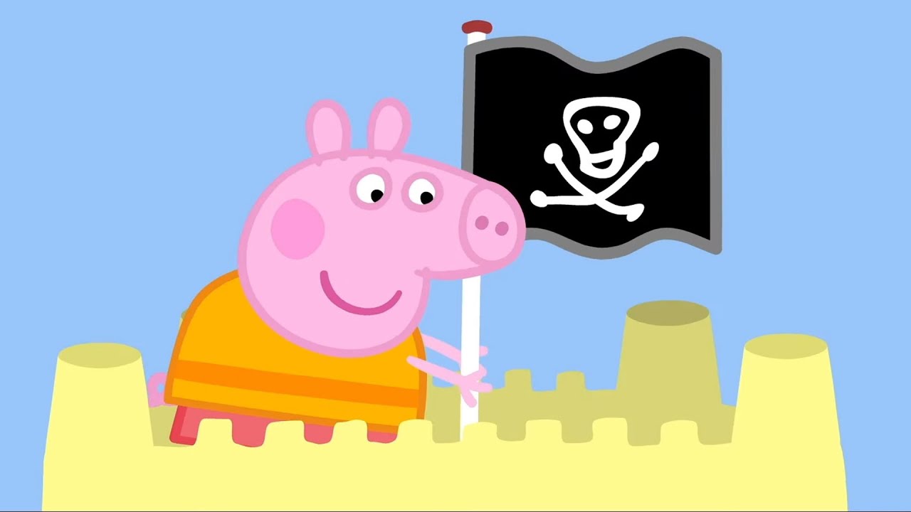 Peppa Pig Official Channel | Pirate Island | Cartoons For Kids | Peppa ...