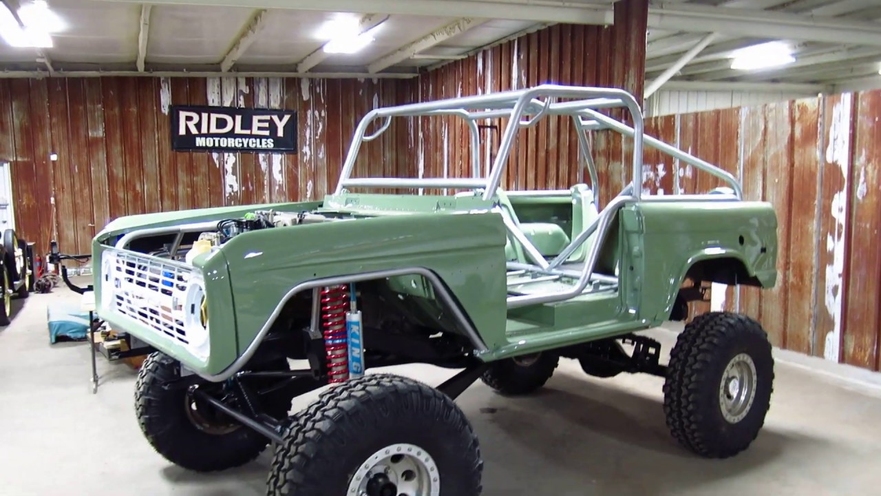 1972 Ford bronco, Rock Crawler project finish it your way - YouTube