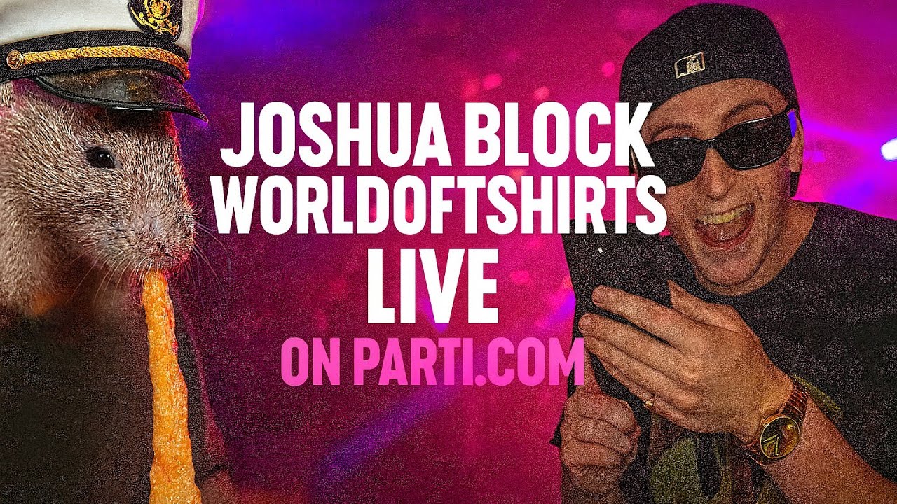 🔴LIVE: JOSH BLOCK (WORLDOFTSHIRTS) + TONY BAME (9/27/25) - YouTube