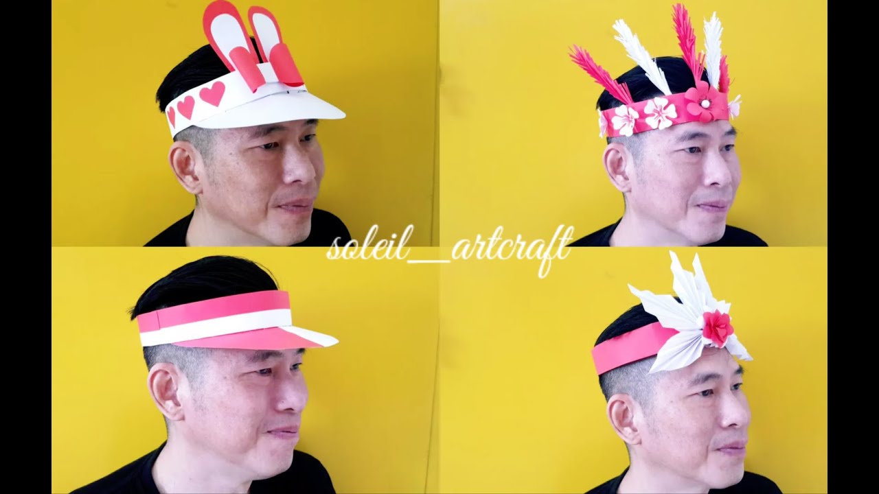 MEMBUAT TOPI DARI KERTAS 5 MENIT/5 MINUTES PAPER HAT - YouTube