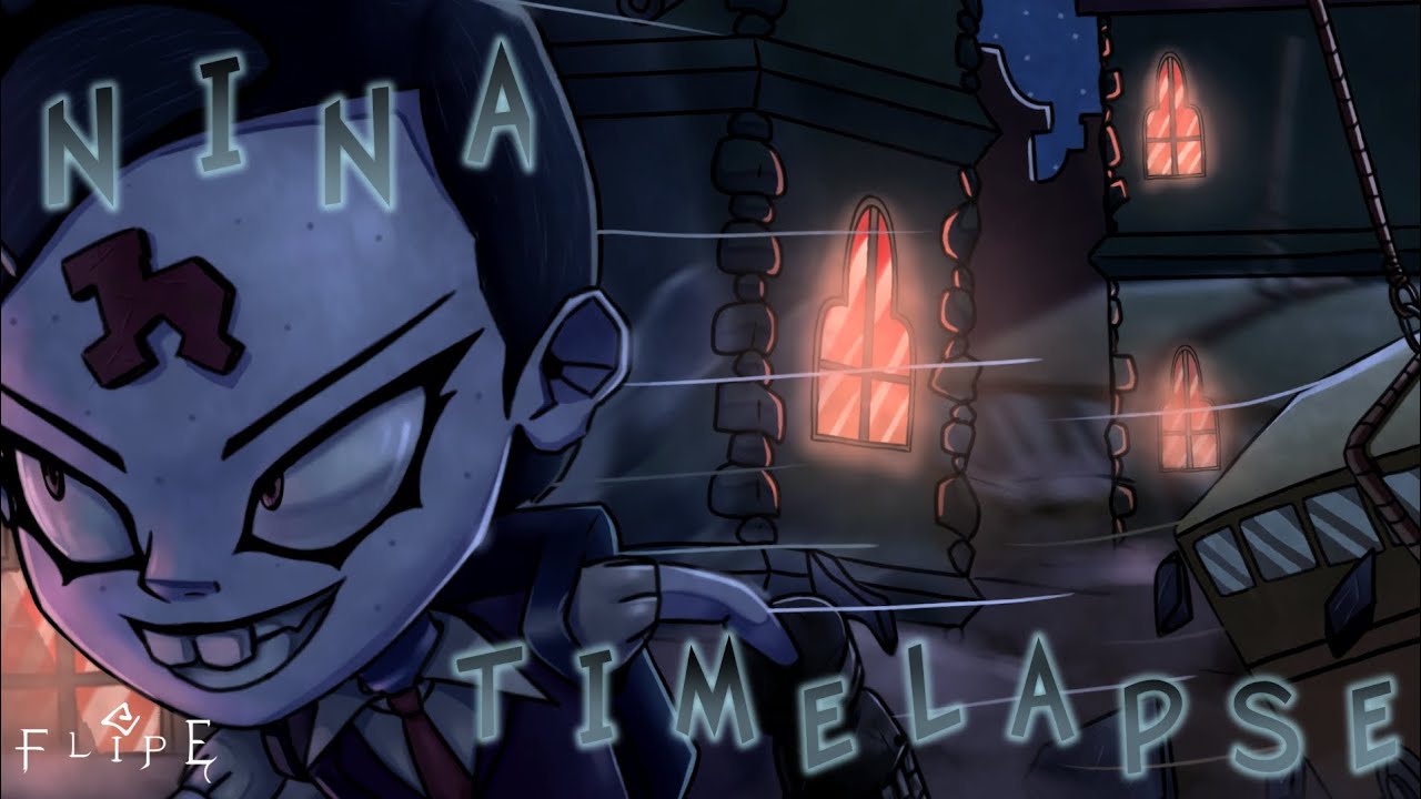 Nina Cortex: Rooftop Rumble [TIMELAPSE] - YouTube