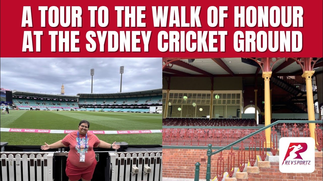 A Virtual tour to The Walk of Honour at the Sydney Cricket Ground ...