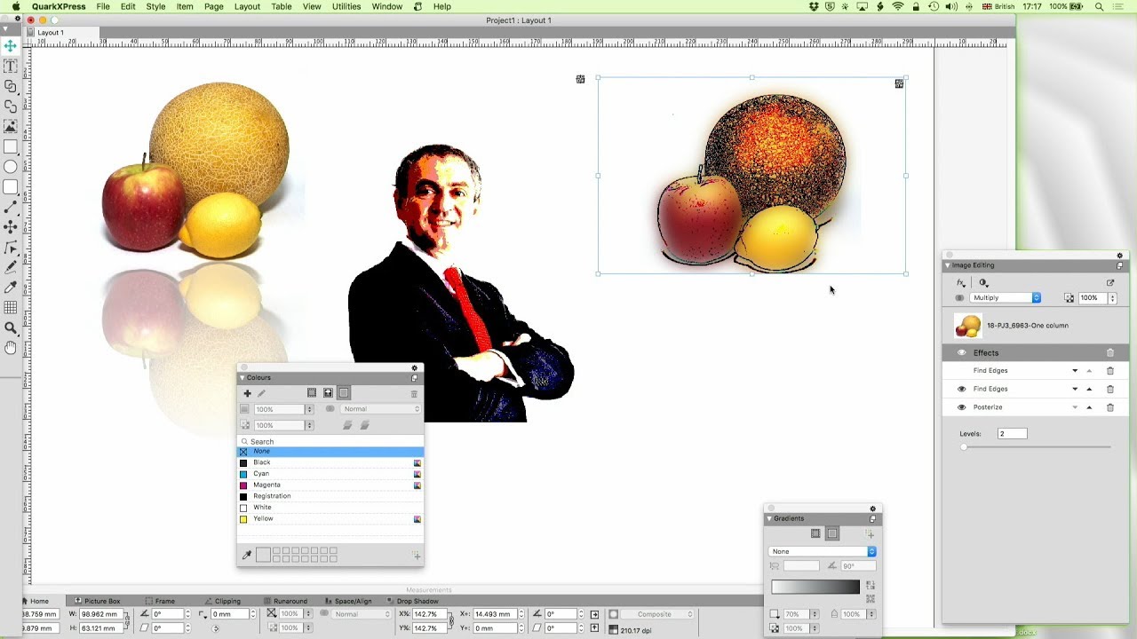 43 - DTP with QuarkXPress: Image Logic (Reflection Effect and more ...