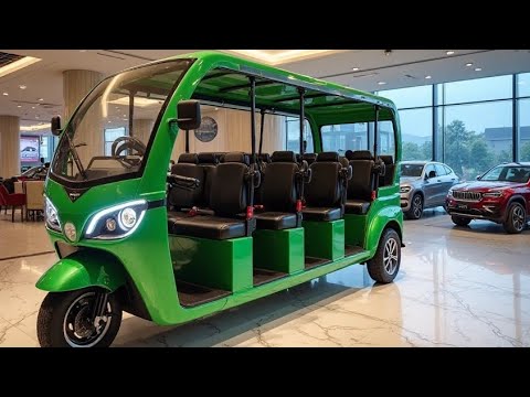 ⚡🚗 Bajaj RE Electric Auto Rickshaw 2025 – The Future of Green Mobility ...
