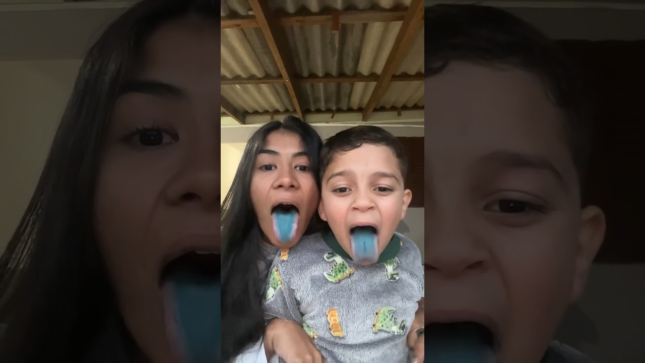 Desafio da língua azul - YouTube