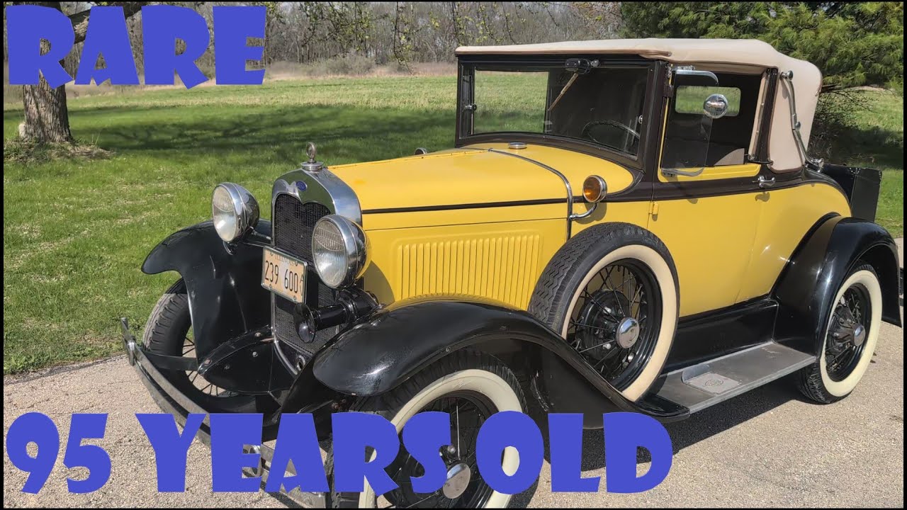 Rare 1930 Model A Ford Cabriolet Convertible #antiquecars #fordmodela # ...