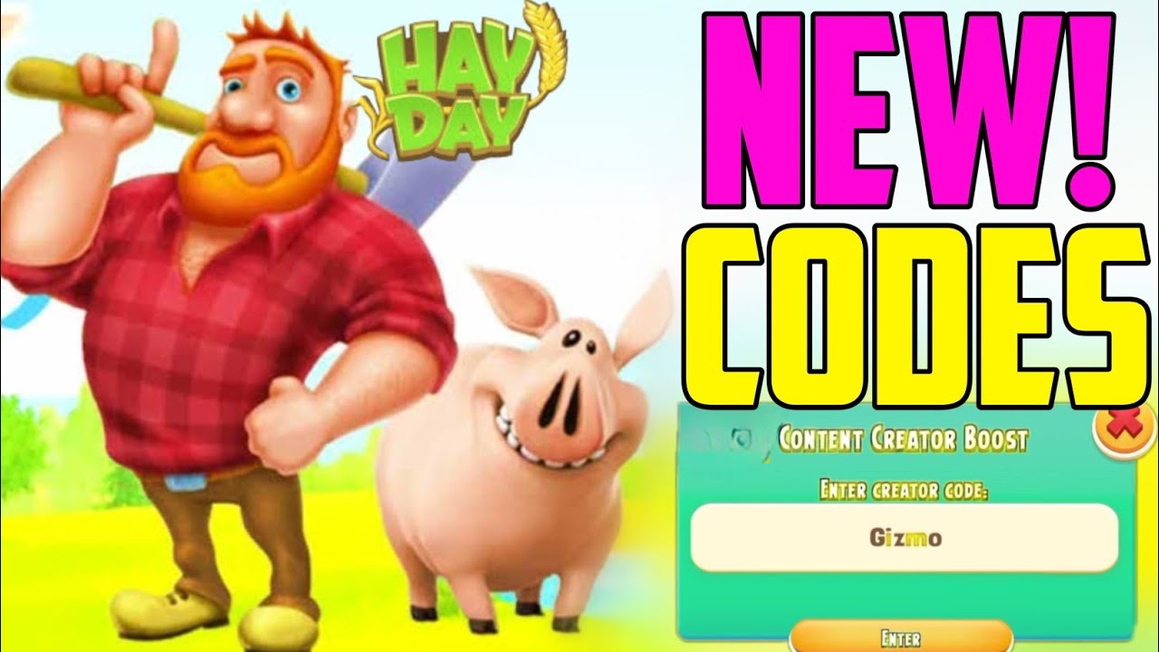 HAYDAY CONTENT CREATOR CODE 2025 | HAY DAY CODES | HAYDAY CODES 2025 ...