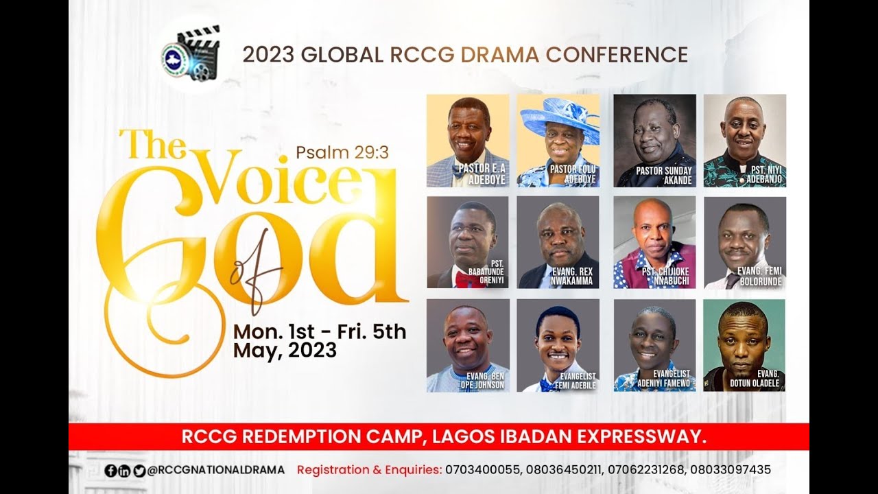 2023 GLOBAL RCCG DRAMA CONFERENCE DAY3 - YouTube
