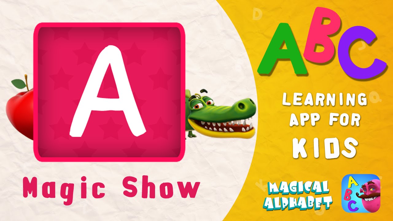 Magical Alphabet | A Magic Show best Kids APP for iphone & ipad - YouTube