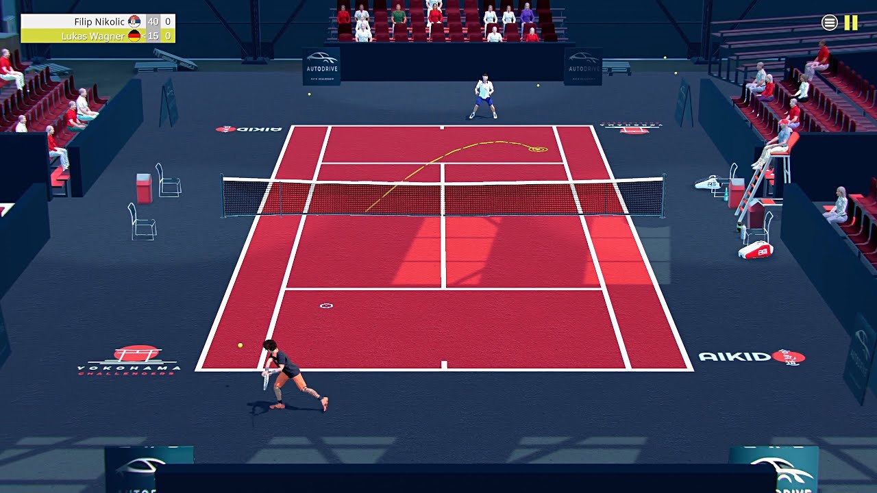 [Cross Court Tennis 3] Gameplay Vs Computer | New Tennis Games 2025 ...