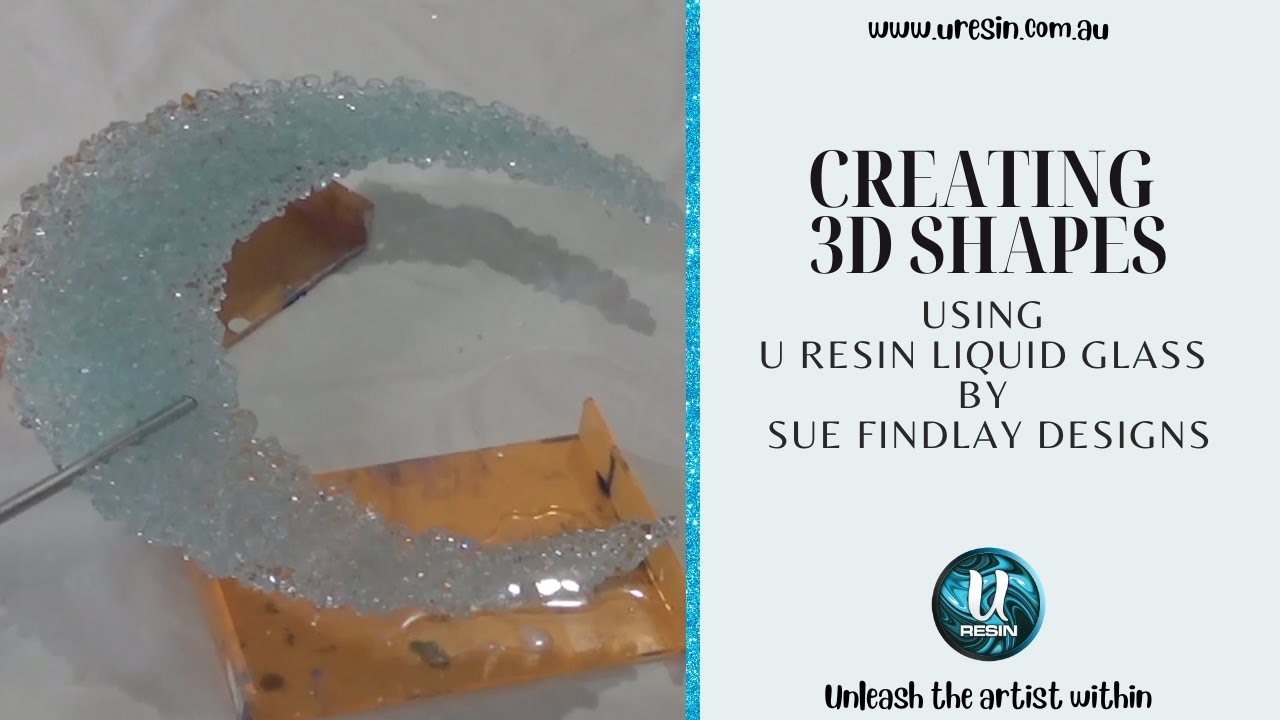 U RESIN | Creating 3D Resin Shapes with Sue Findlay Designs - YouTube