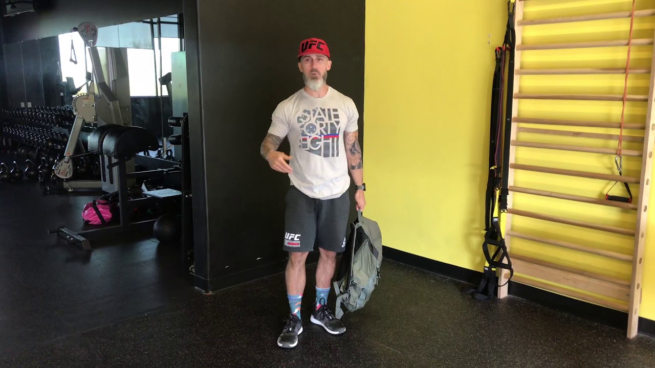 Coronavirus Workout! No Weights Bent Over Rows (backpack) - YouTube