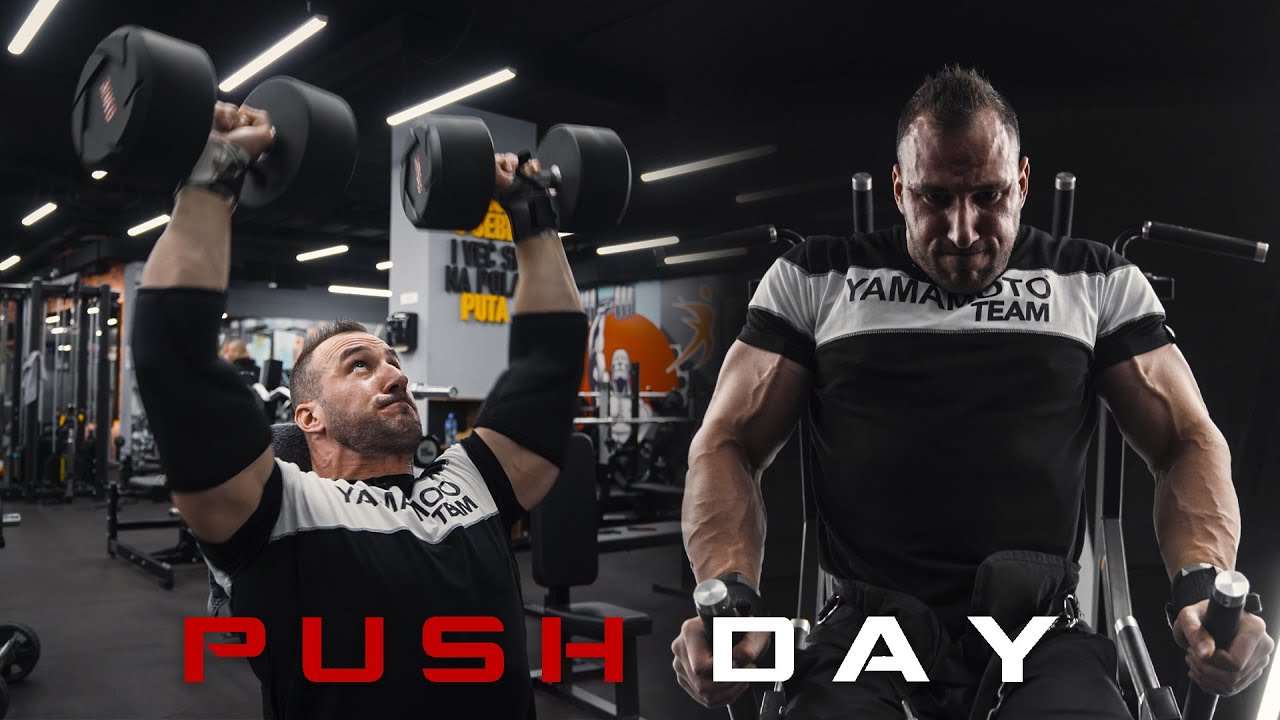 TRENING GRUDI, RAMENA & TRICEPS | KO JE MAKSIM? | MAKSIM TRZIN - YouTube