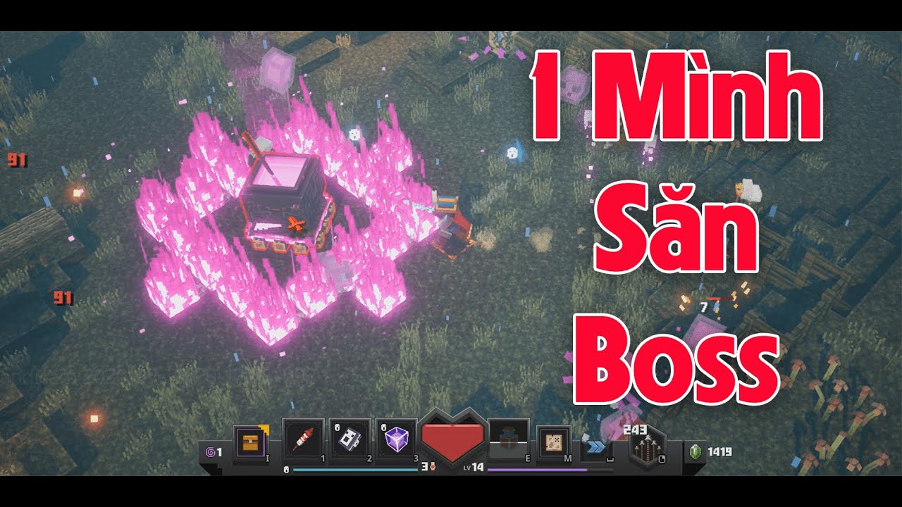 Chinh Phạt Map SOGGY SWAMP và Con BOSS Siêu Dị game Minecraft Dungeons ...