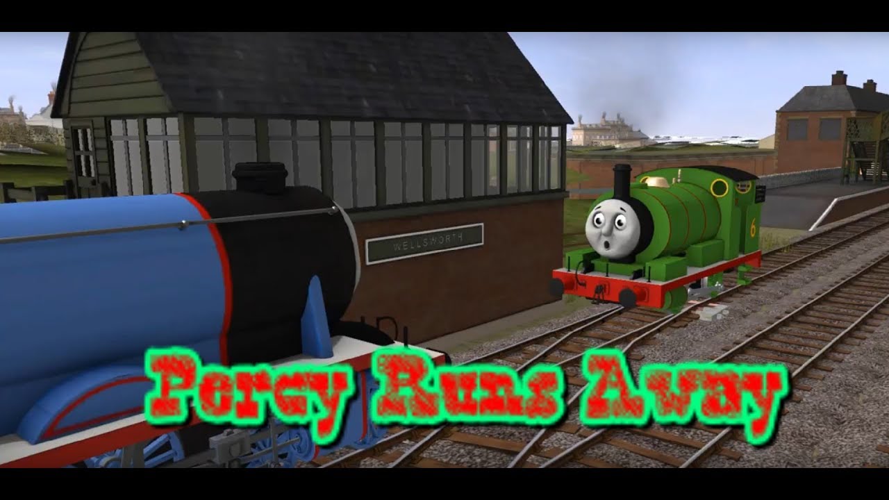 Percy Runs Away Trainz Remake - YouTube