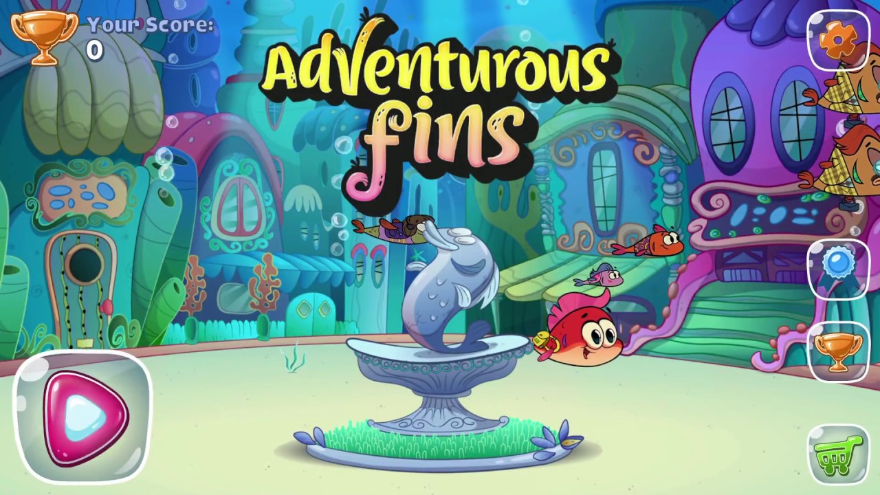 Adventurous Fins - Android Gameplay - YouTube
