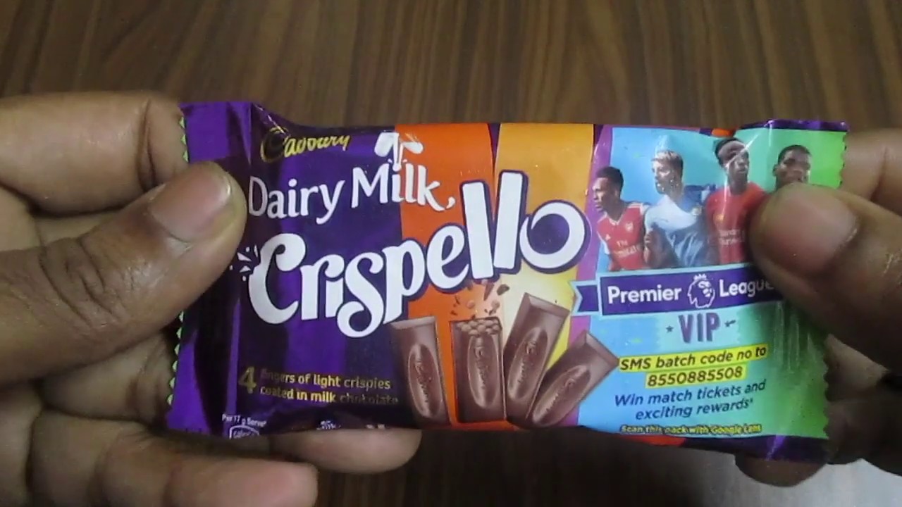 Cadbury Dairy Milk Crispello Chocolate Bar - ASMR Unboxing - YouTube