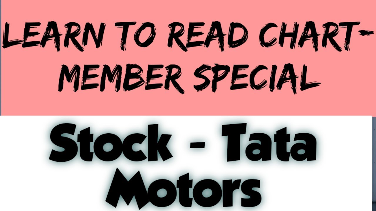 Tata motors analysis - How to read a chart - member special #nifty # ...