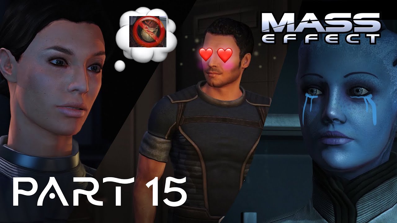 Let's play Mass Effect - Chatting with companions (part 15) - YouTube