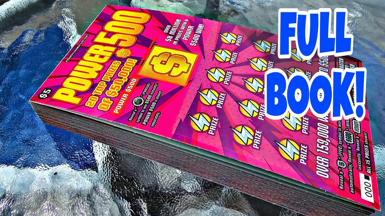 POWER $500 | FULL BOOK | PA LOTTERY SCRATCH OFF TICKETS #scratchers # ...