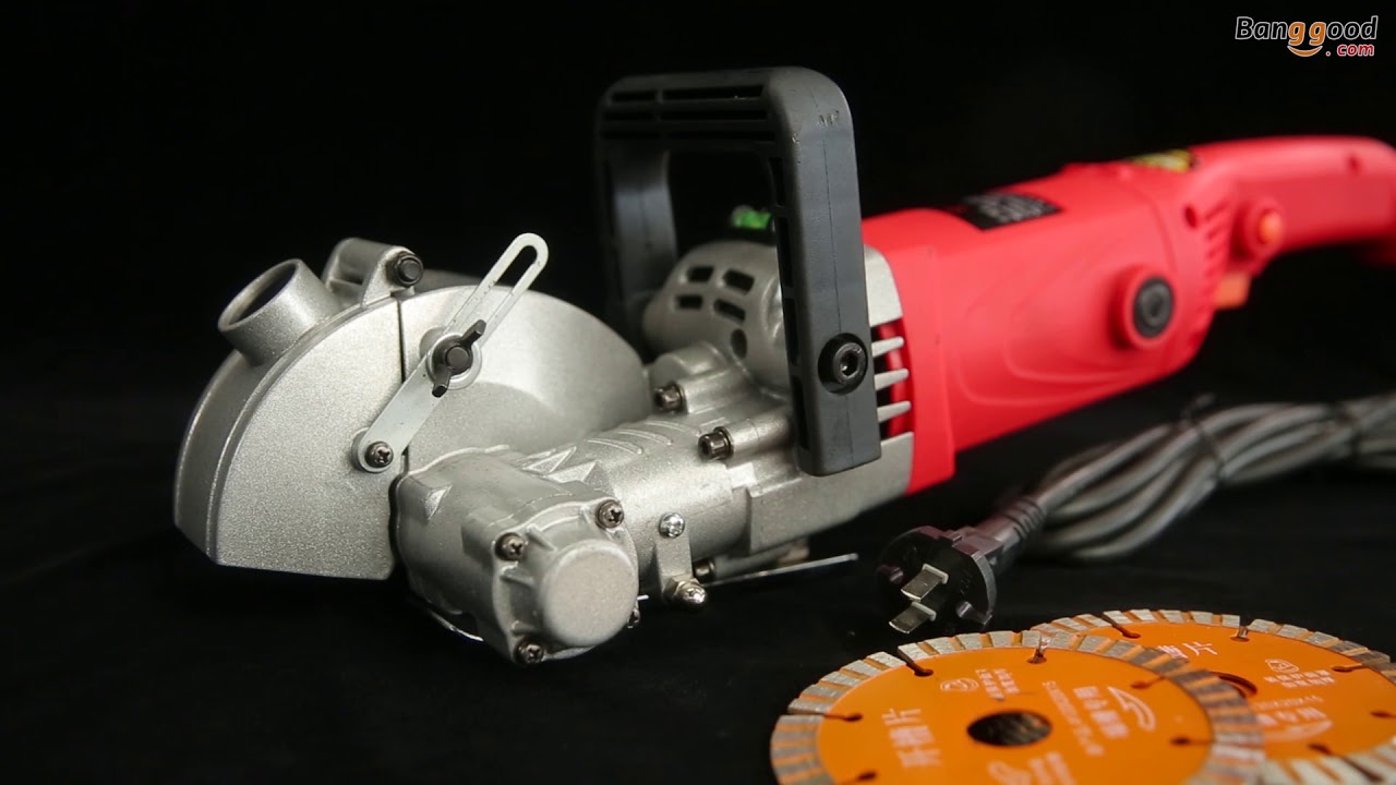 HOW TO CUT WALL TRIM? 4KW 220V Electric Wall Cutter- Buy at Banggood ...