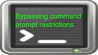 How To Bypass Restricted Use Of Command Prompt Technological Mp3 & Mp4 ...