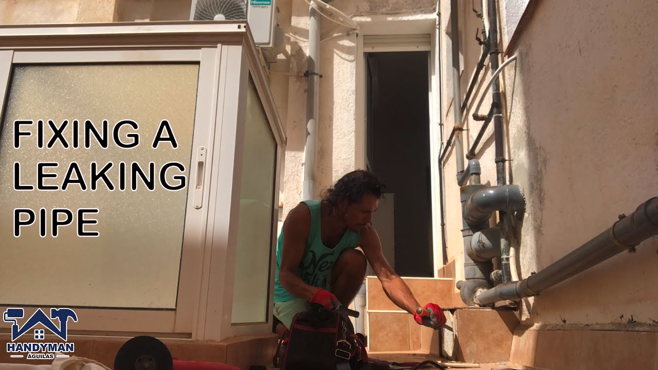 Fixing a Leaking Pipe | DIY Plumbing Repair - YouTube