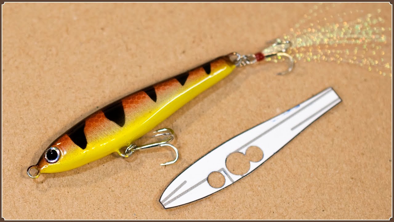 How to make an I-Shaped minnow out of balsa wood. - YouTube