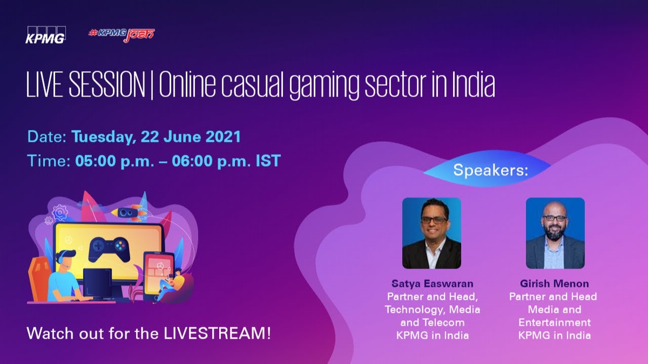 LIVE SESSION | Online casual gaming sector in India - YouTube