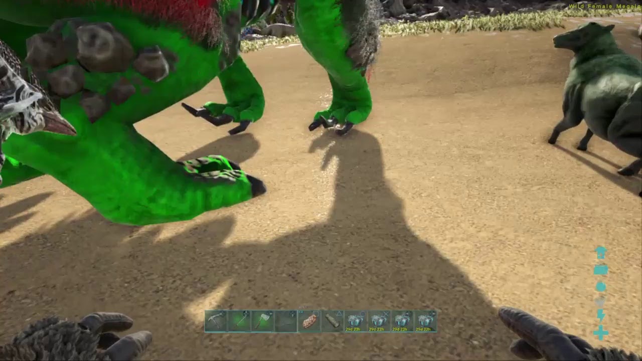ARK: OP dino spawns - YouTube