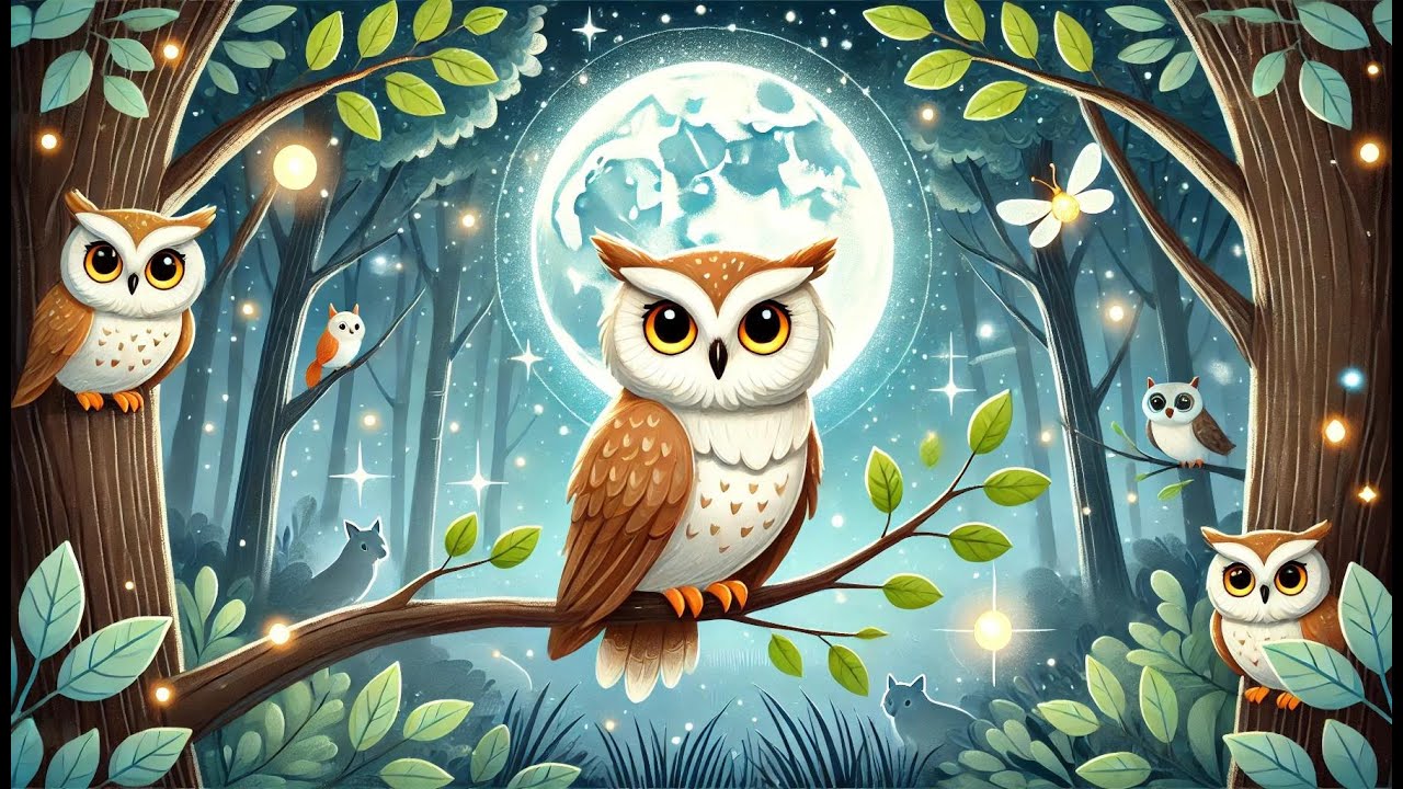 🦉 Eulenlied für Kinder | Lustiges Kinderlied über die kluge Eule ...