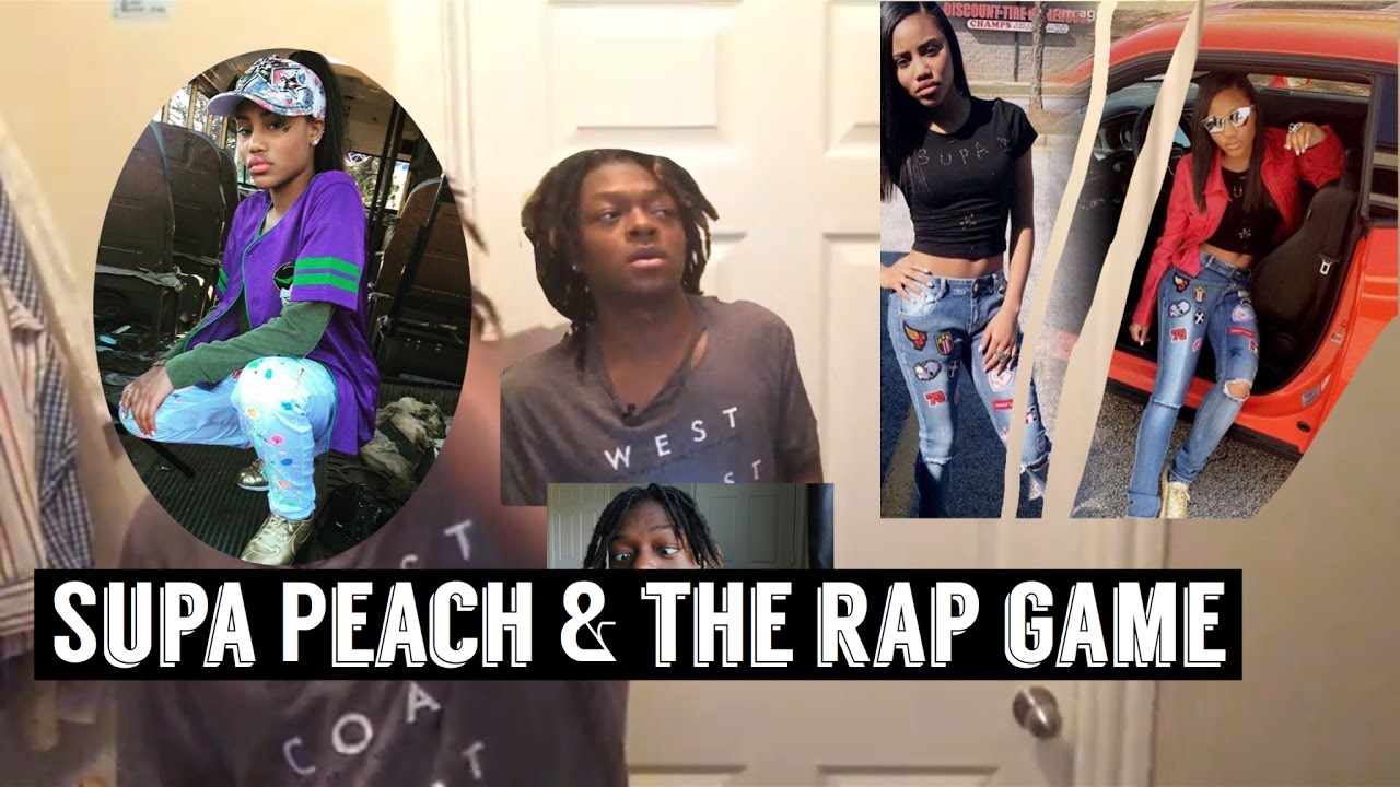 Who like Supa Peach ? Was she supposed to be on the rap game ? - YouTube