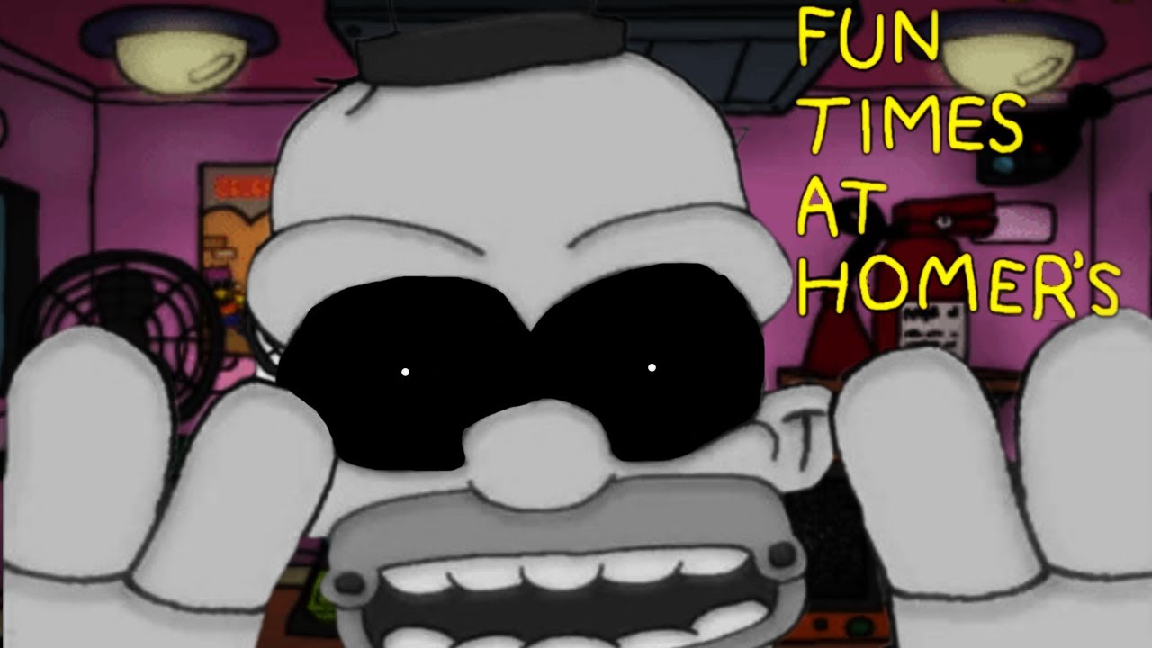 THE SIMPSONS HORROR GAME (what is this) | Fun times at homer's - YouTube