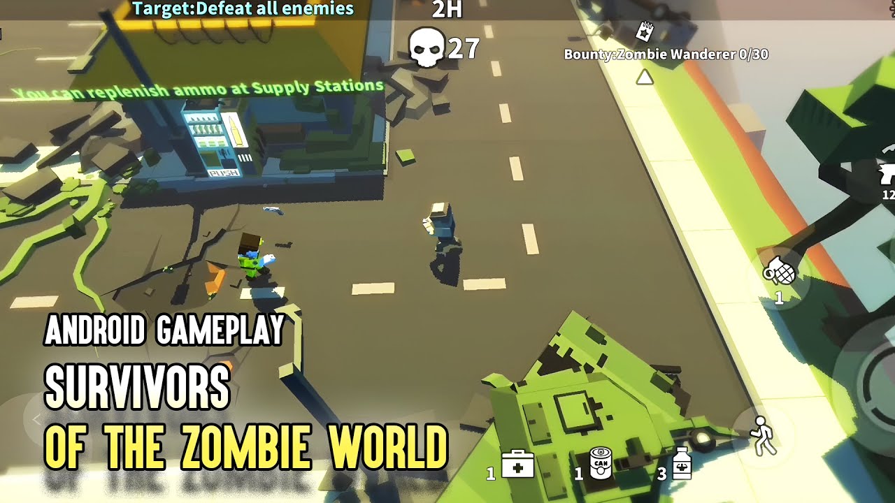 Survivors of the Zombie World - Android Gameplay - YouTube