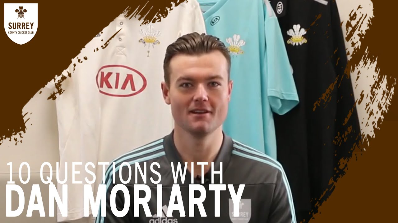 10 questions with Dan Moriarty | Introducing our new spinner - YouTube