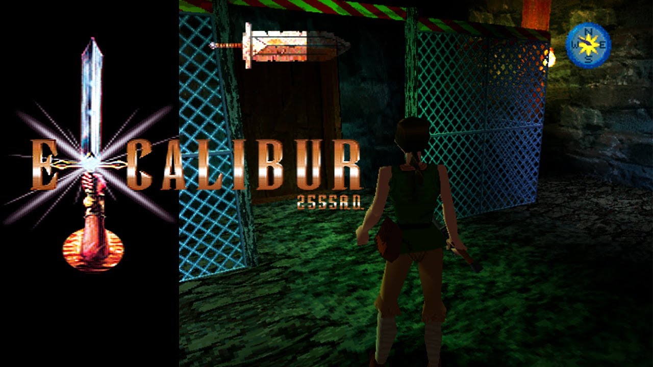 Excalibur 2555 AD (PS1) Level 1: Ort Underworld - YouTube