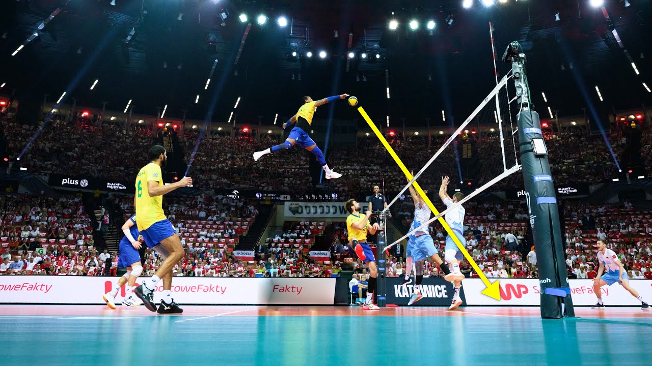 371cm Monster of the Vertical Jump | Yoandy Leal | Crazy Volleyball ...
