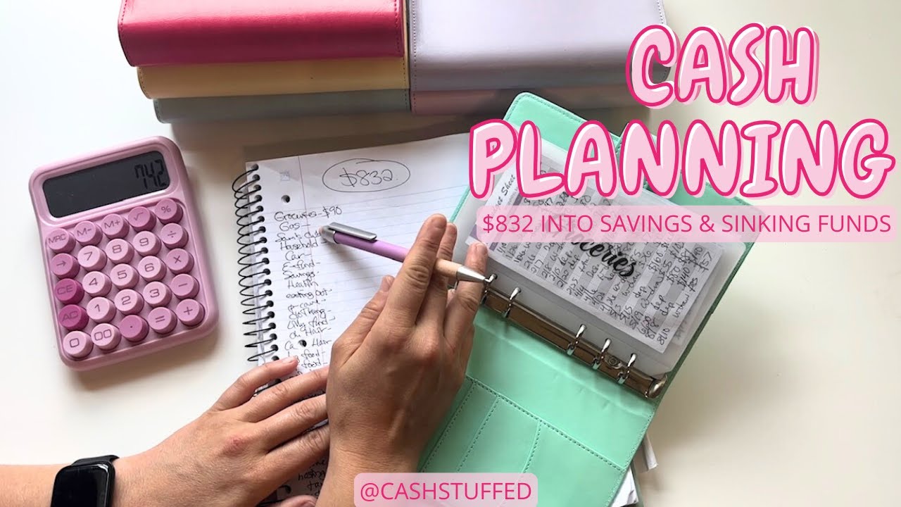 Cash Planning $832 | Cash Envelope Stuffing | Nov Week 1 - YouTube
