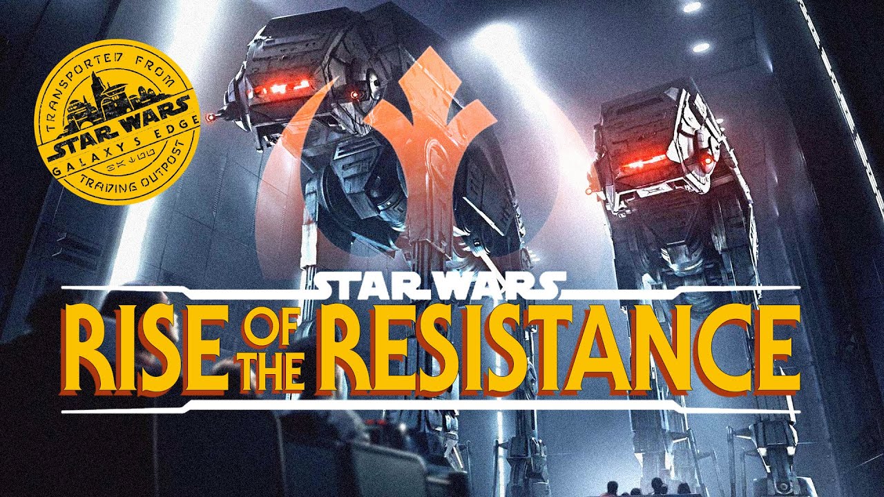 We joined the RISE OF THE RESTISTANCE | Star Wars Galaxy´s Edge - YouTube