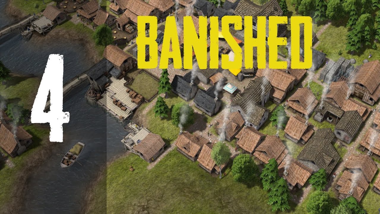 BANISHED - #04 - Es geht Bergauf mit der Stadt/Siedlung - Let's Play ...