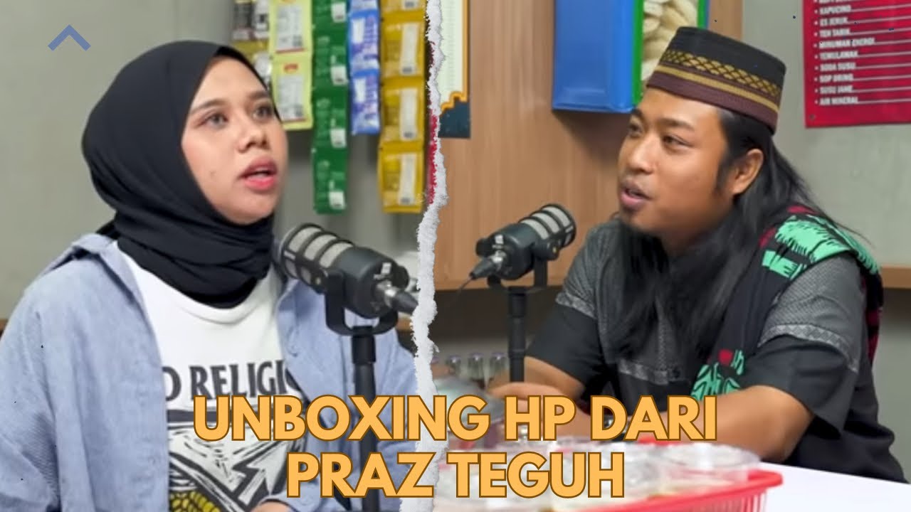 UNBOXING HP DARI PRAZ TEGUH - YouTube