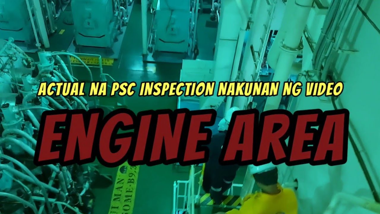 ACTUAL P.S.C. INSPECTION, ENGINE AREA - YouTube