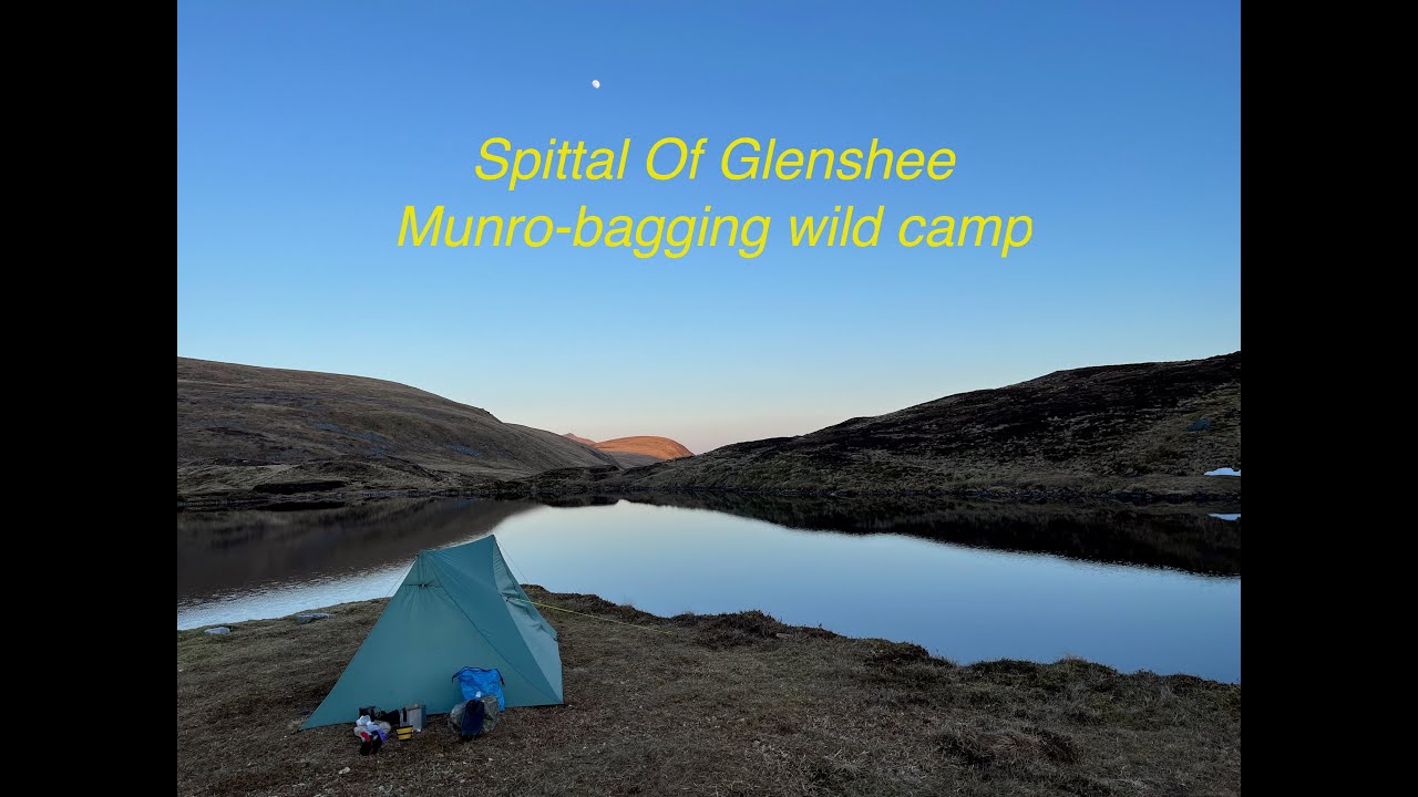 Spittal of Glenshee: Springtime wildcamp with Munros - YouTube