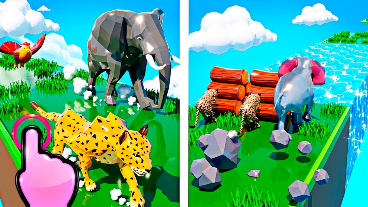 Animal Transform Epic Race 3D - Shape Animal Transform Run - All Levels ...