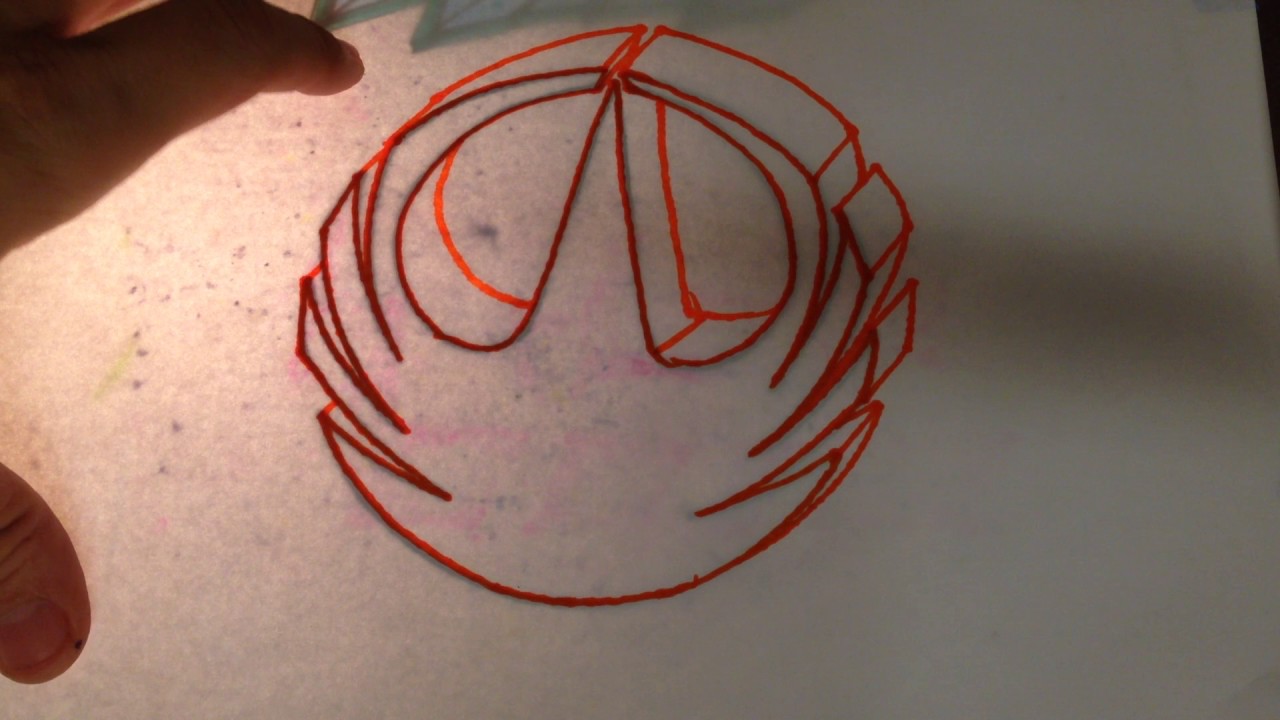 StarWars Rogue One Symbol in 3D - YouTube