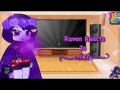 || Raven Reacts To Edits On TikTok 💜✨ || *MUTED AUDIO* || my AU || Gacha Club ||